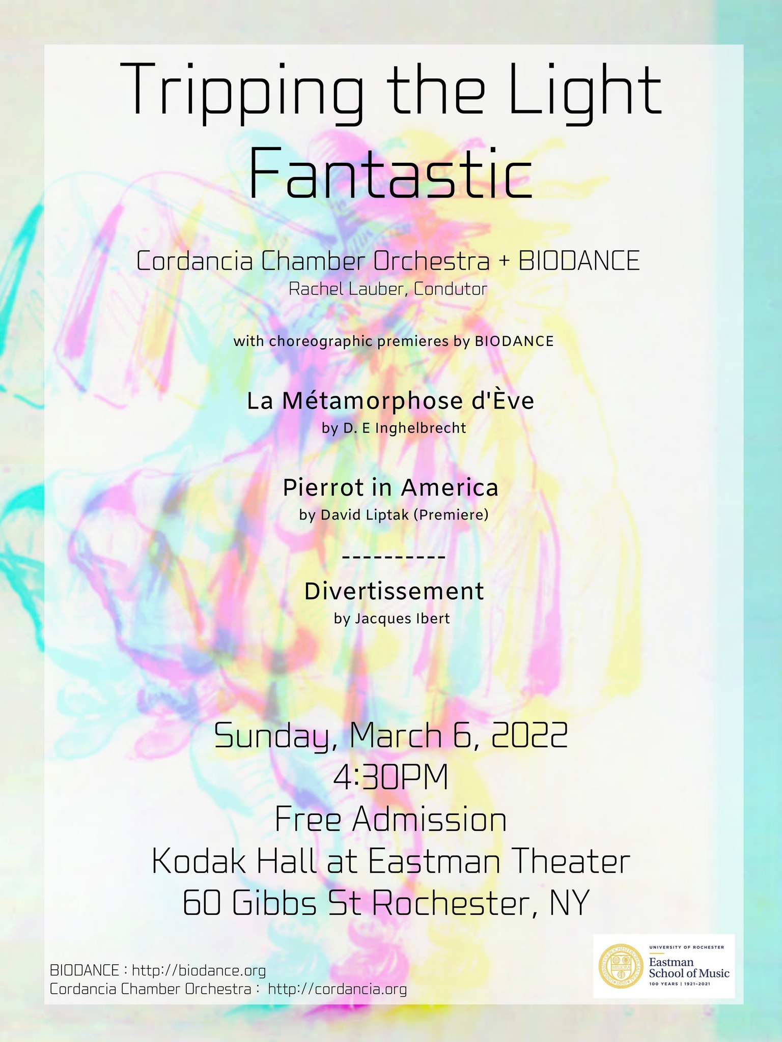 Tripping the light fantastic – 3/6/22 at Eastman Theatre’s Kodak Hall ...